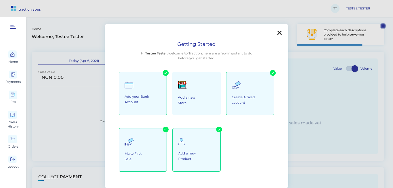 Traction Apps » Creating a Traction account - Traction Apps