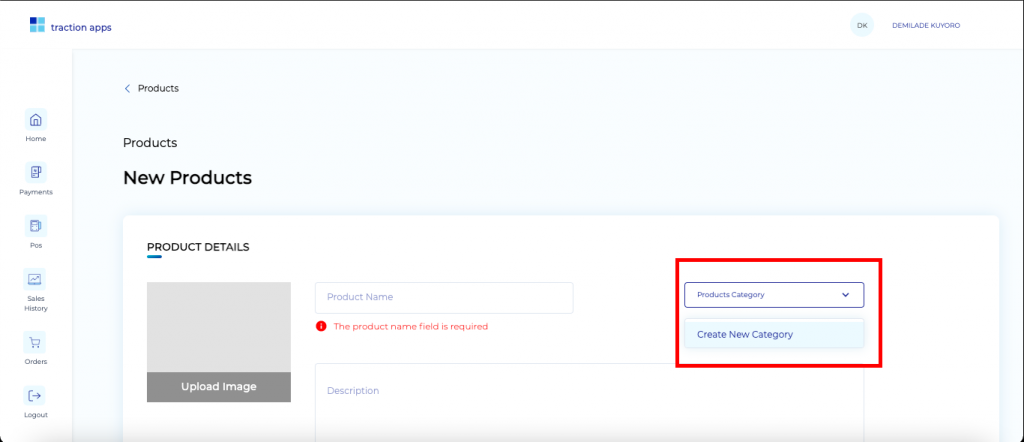Traction Apps » Creating and managing products - Traction Apps